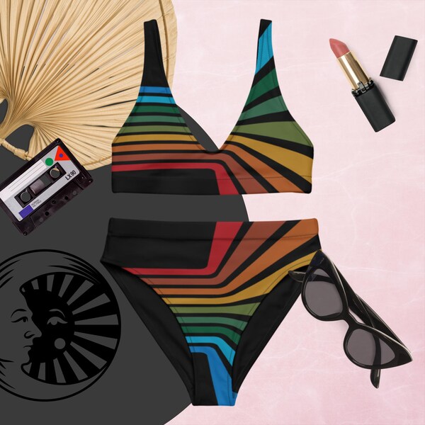 Retro Bikini - Etsy