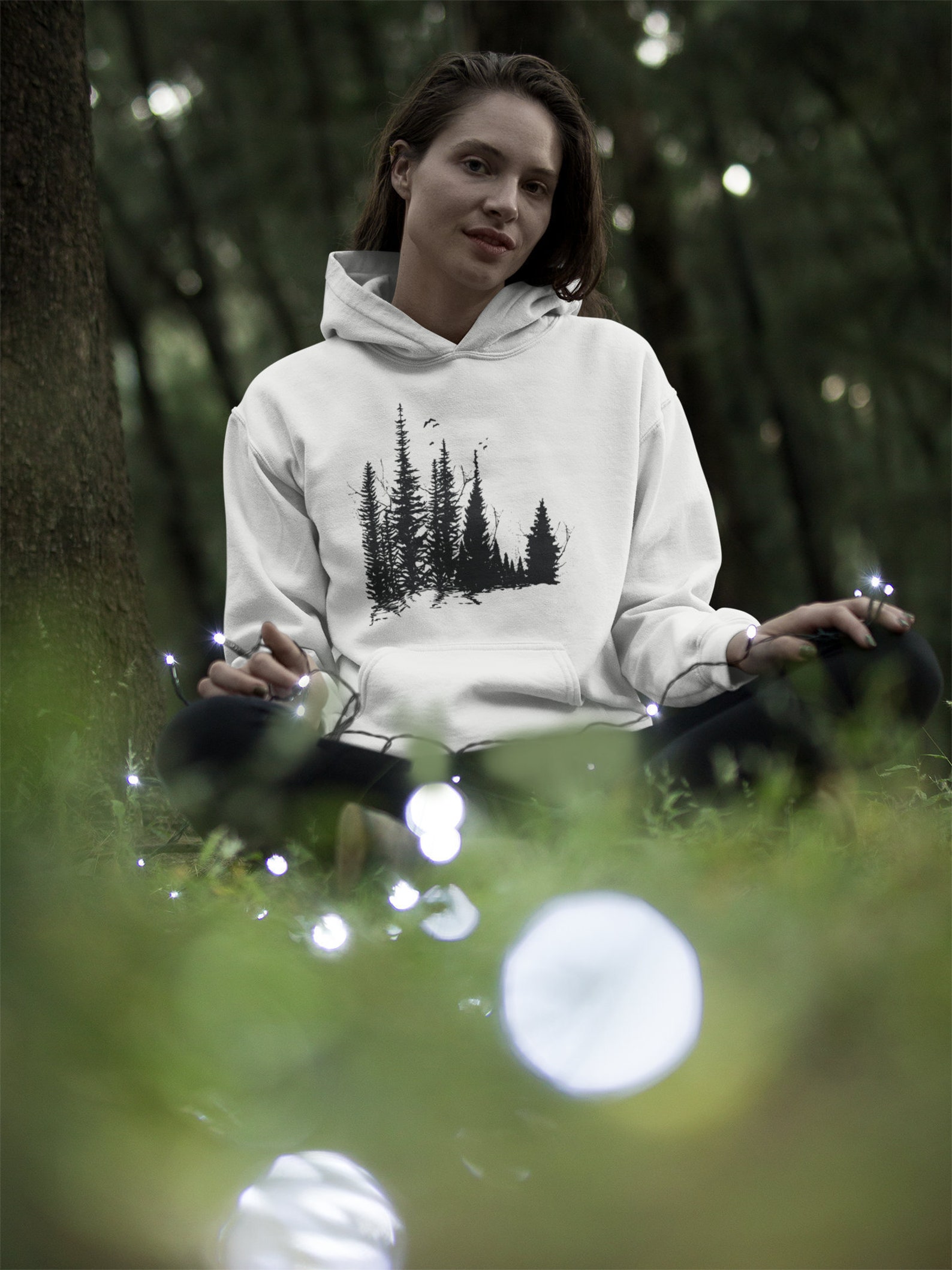 Tree Hoodie | Vancouver Island Hoodie | West Coast Hoodie | Tofino ...