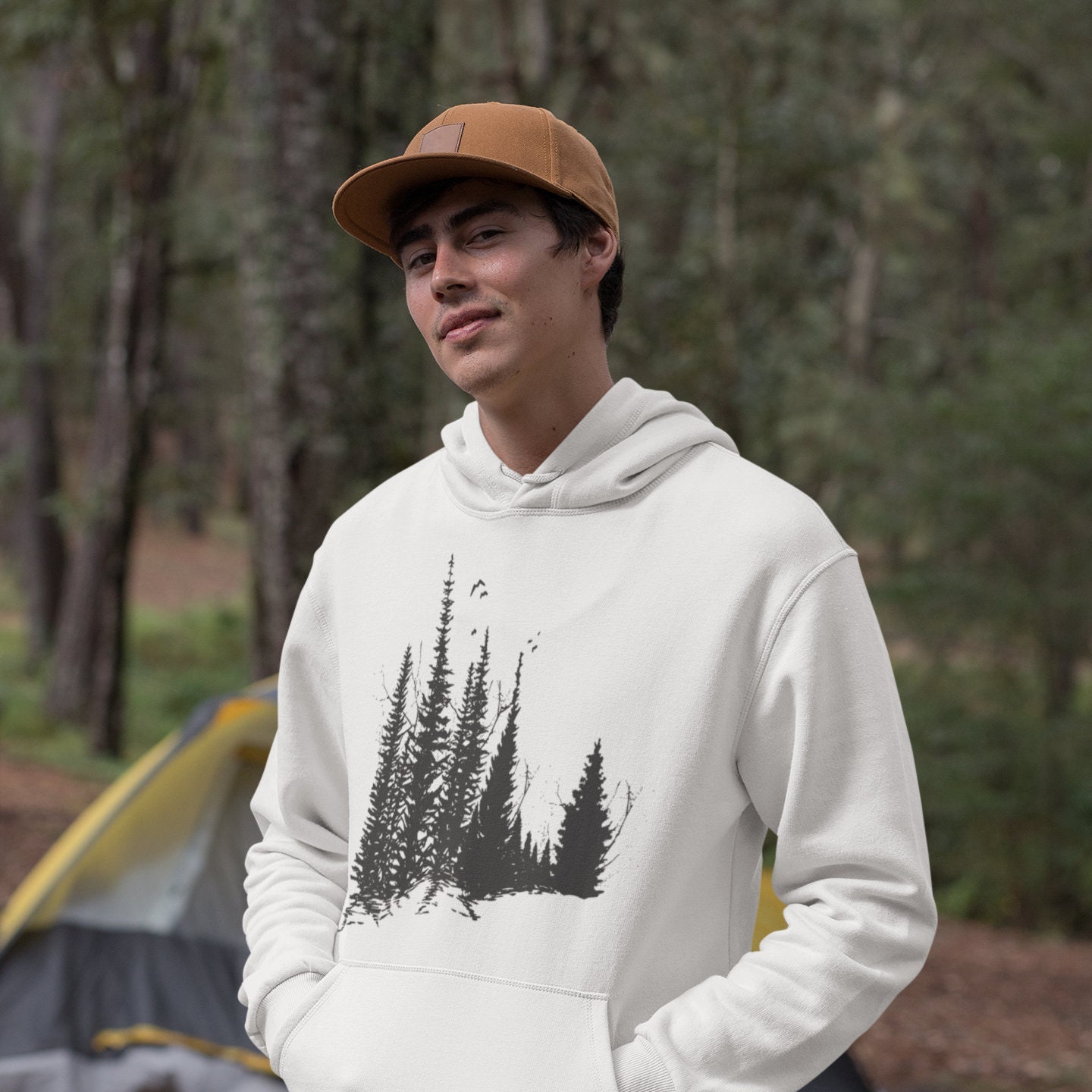 Tree Hoodie | Vancouver Island Hoodie | West Coast Hoodie | Tofino ...