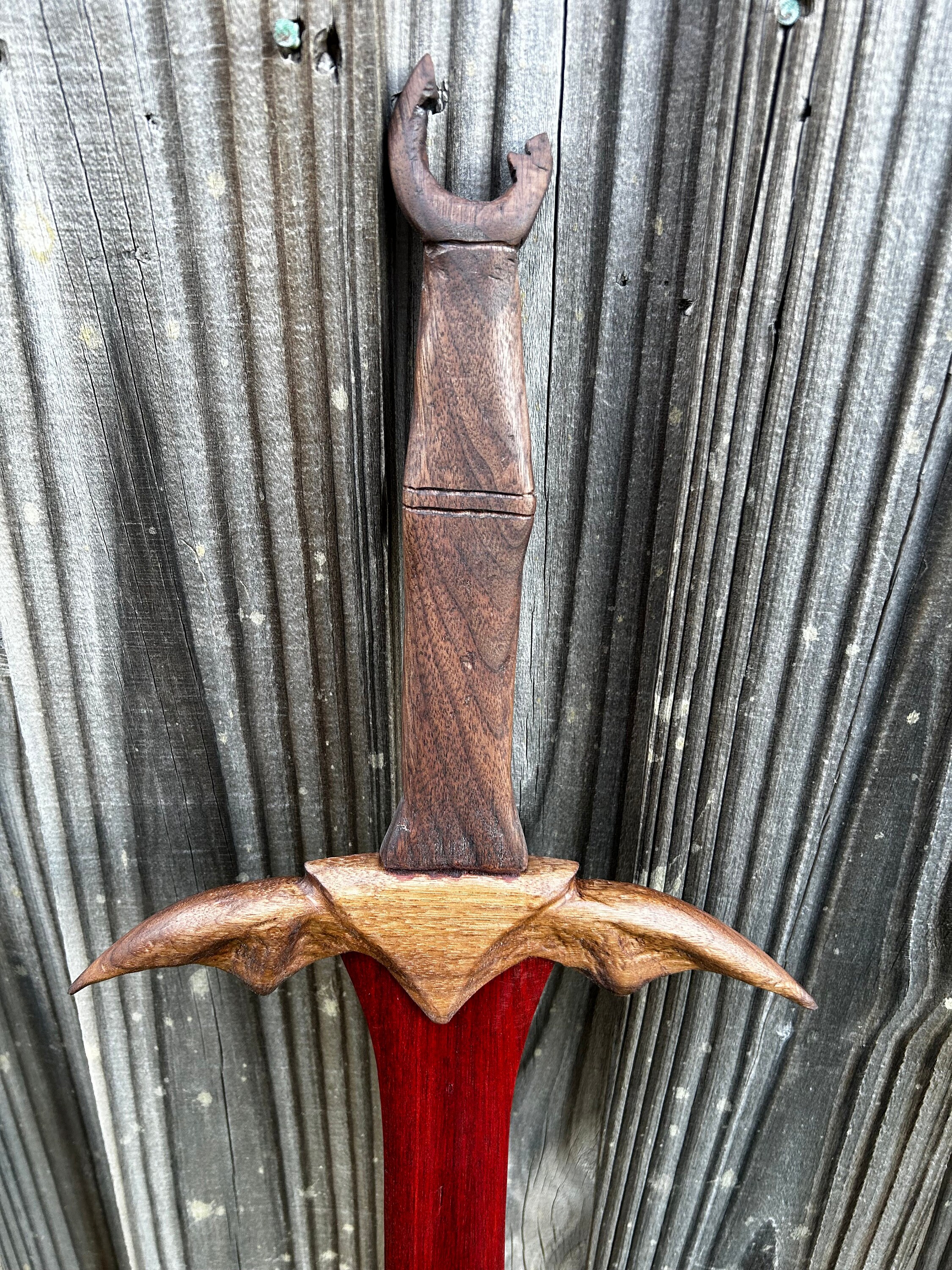Blood Fang Wooden Sword - Etsy