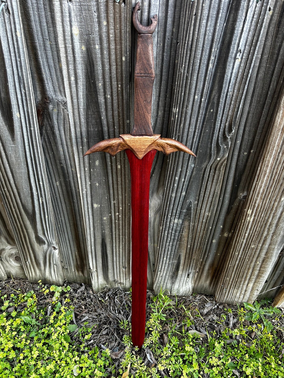 Blood Fang Wooden Sword - Etsy