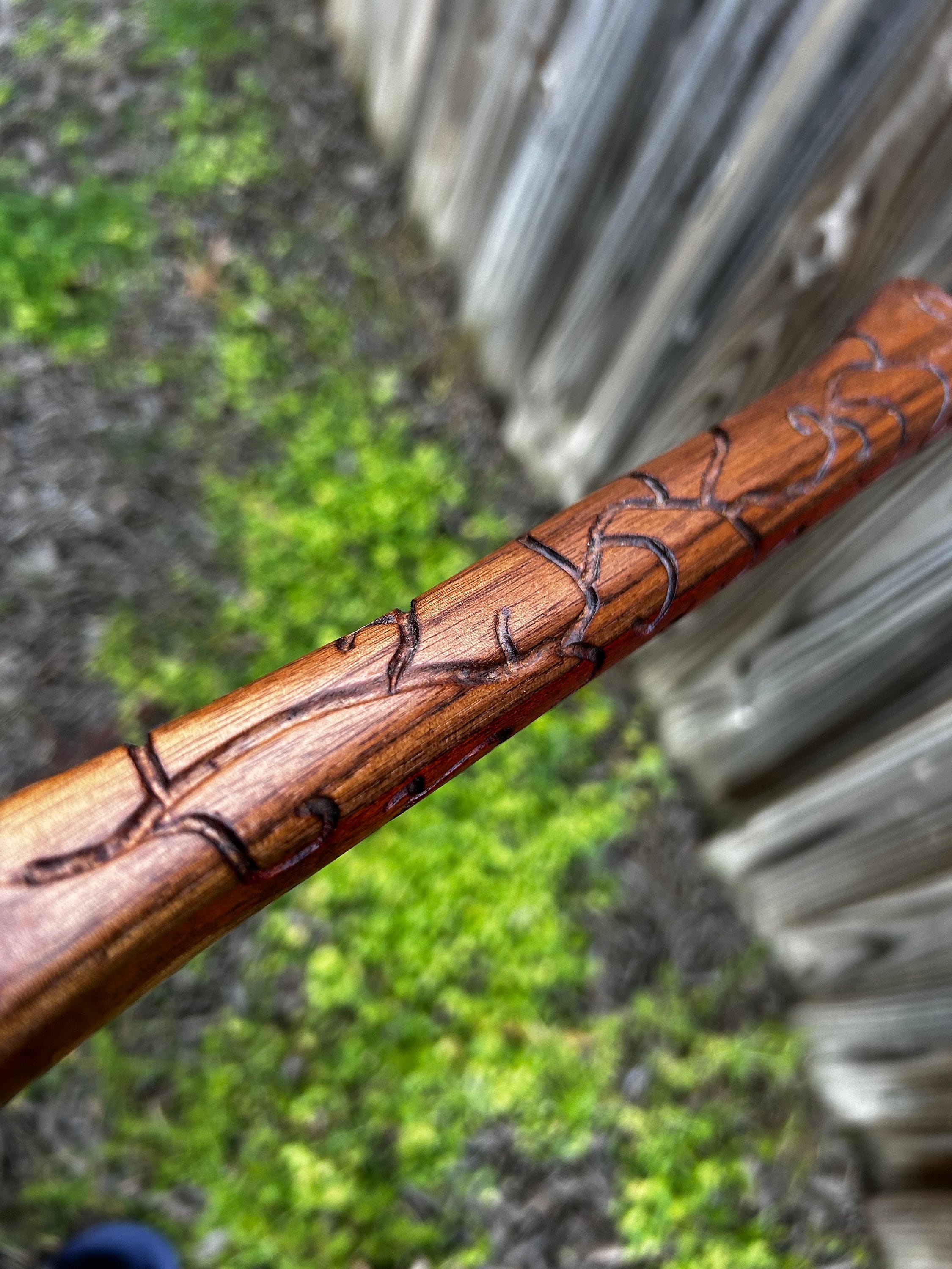 Druid Wooden Sword - Etsy