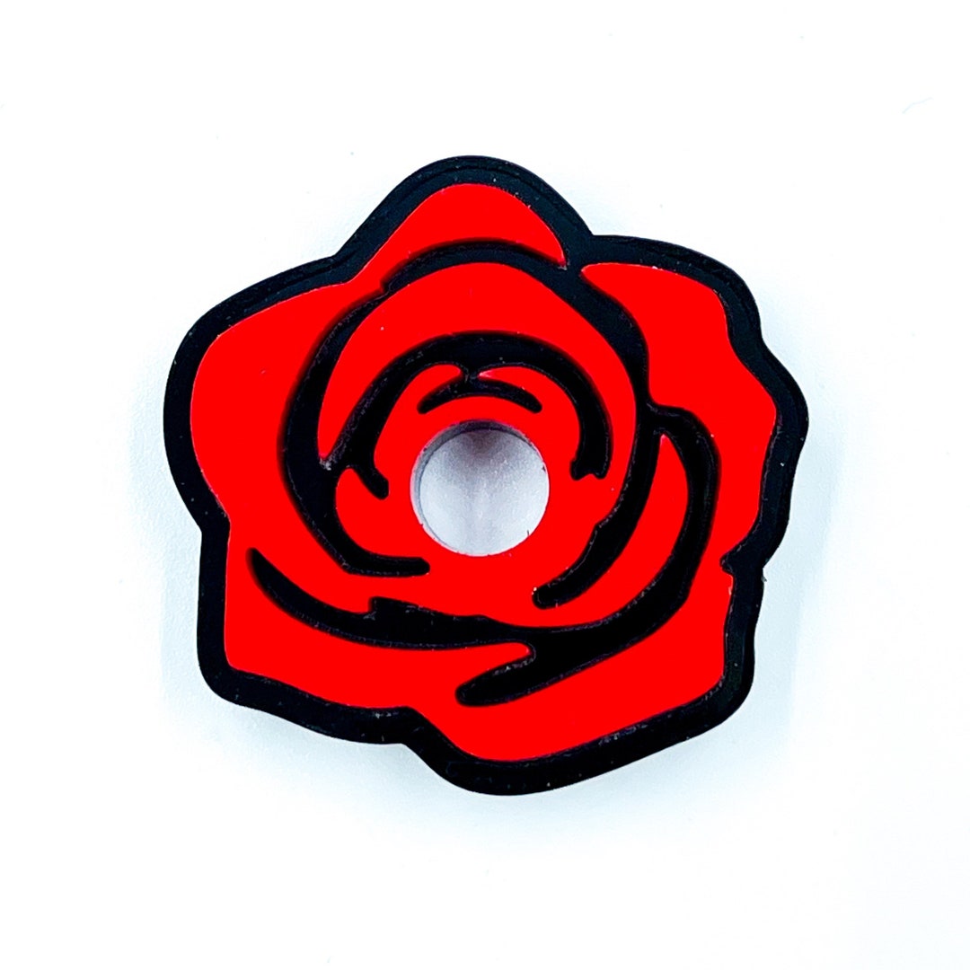 Rose 45 RPM Record Adapter, Vinyl Turntable Accessory - Etsy