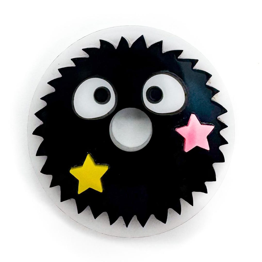 Soot Sprite Spirited Away Ghibli Stacked 45 RPM Record Adapter, Vinyl ...