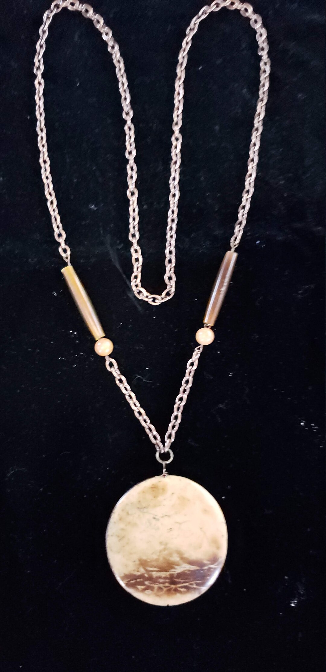 Tropical Coconut Chain Necklace - Etsy UK