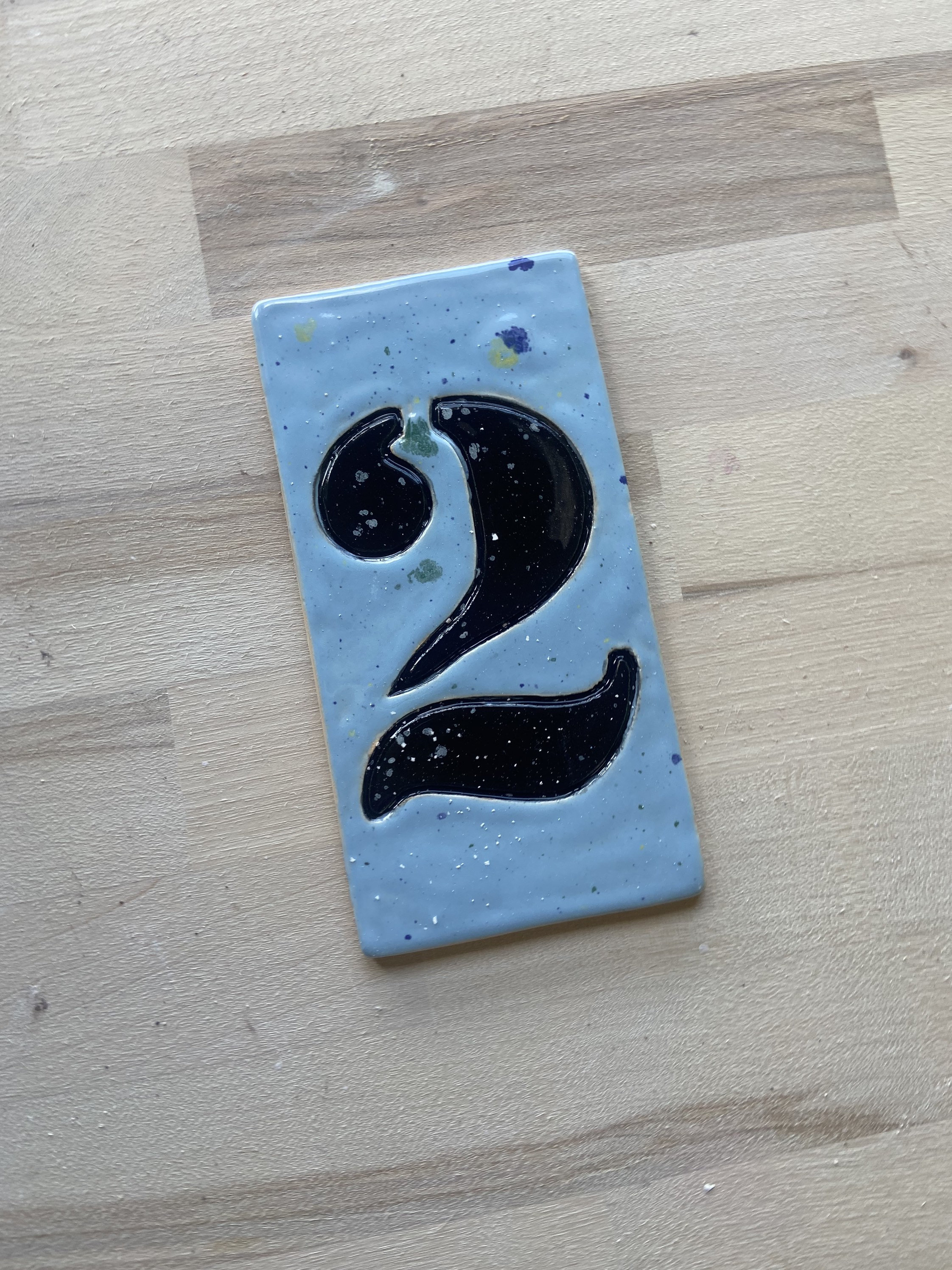 Ceramic Number, Ceramic Custom Made Number, Ceramic Sign , House Sign ...