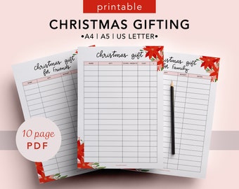 INSTANT DOWNLOAD Christmas Planner Holiday Organizer - Etsy