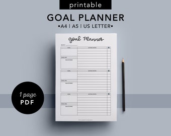 Project Planner Printable Insert Digital PDF Worksheet Form - Etsy