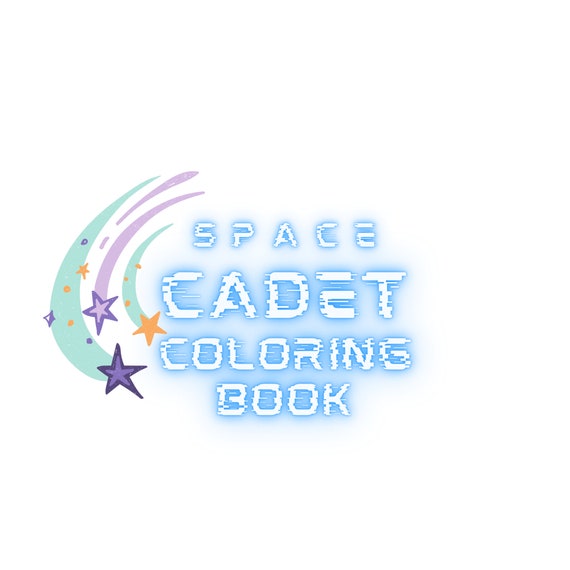 Space Cadet Coloring Book Gift for Kids Coloring Pages - Etsy