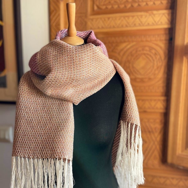 Loom Knit Shawl - Etsy