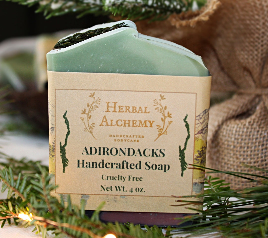 Adirondacks Handmade Soap | Cold Process Soap | Fir Needle | Balsam and ...