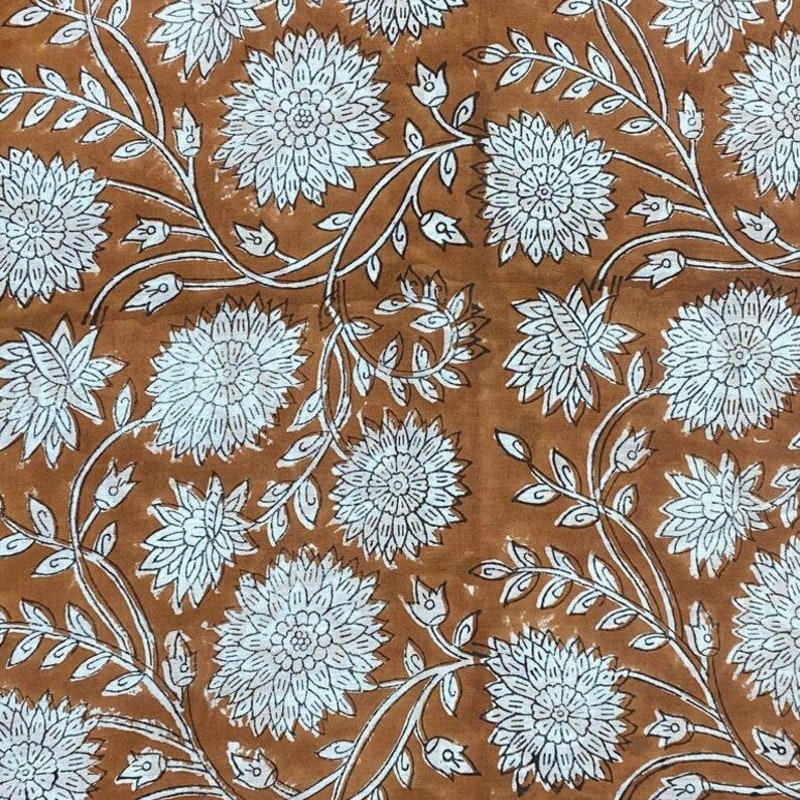 Block Print Fabric - Etsy