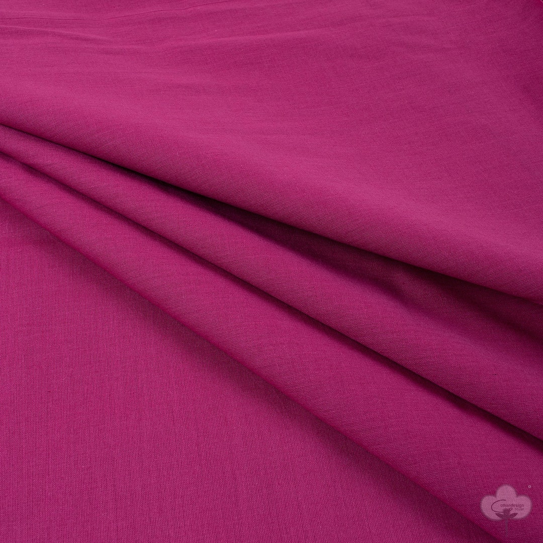 Maroon Color Plain Solid Crafts Fabric Indian Handmade Light Weight ...