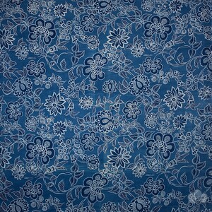 Indigo Blue Indian Hand Block Print Fabric Indian Cotton Natural Light ...