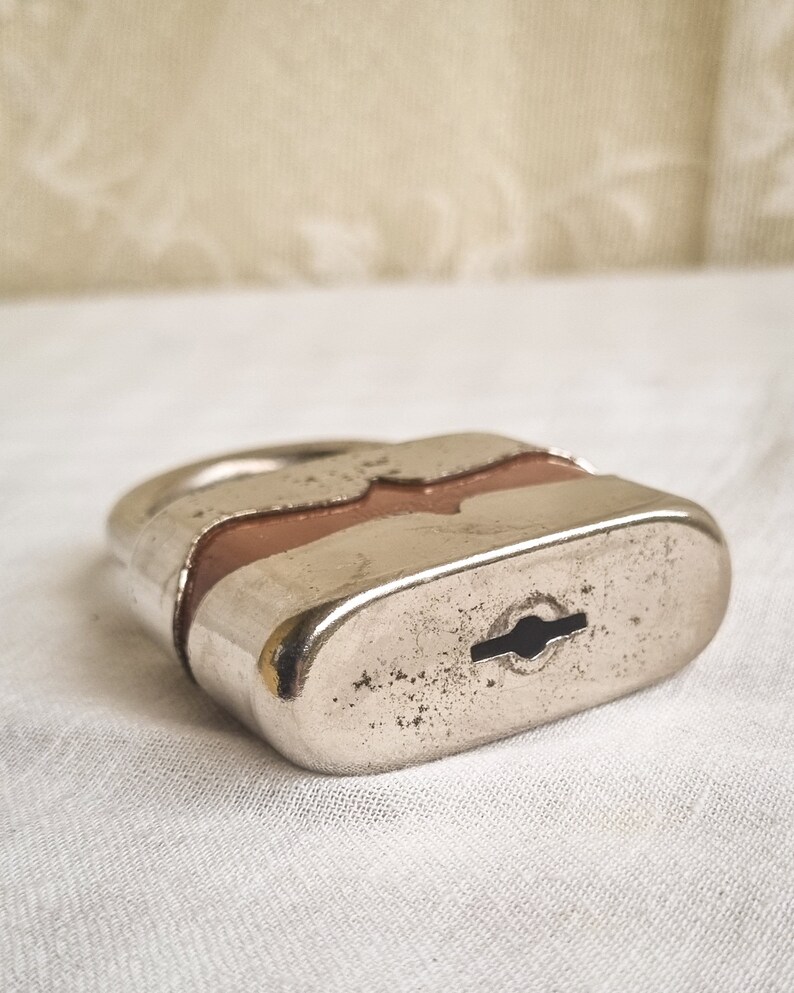Vintage Elzett Padlocks 1970s | Retro 70s Seventies | Red Lock Silver ...