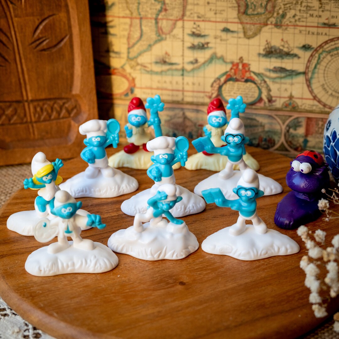 Mcdonalds Happy Meal Smurfs: the Lost Village Movie Figurine Toys ...