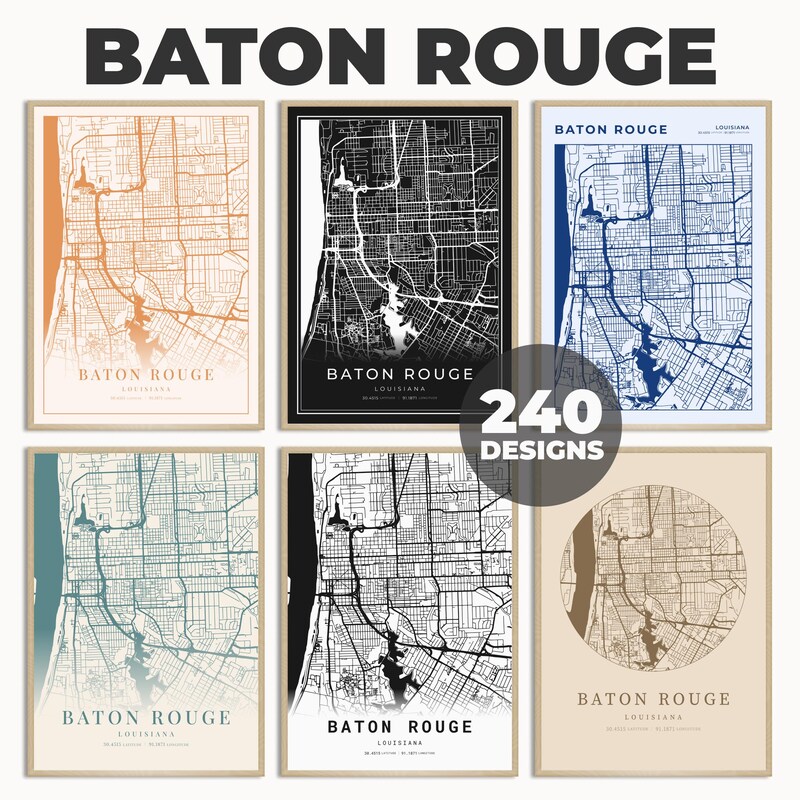 Baton Rouge - Etsy
