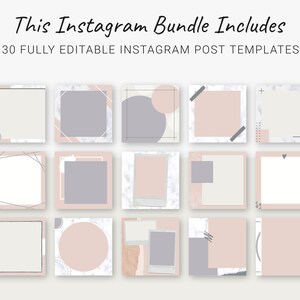 Canva Instagram Branding Kit Engagement Booster 100 Fully Editable ...