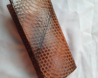 Cobra Skin Wallet | Etsy