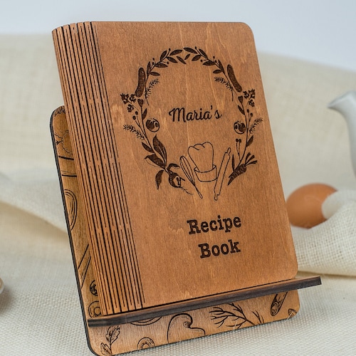Personalized Recipe Binder Cookbook Blank Book Custom Food - Etsy