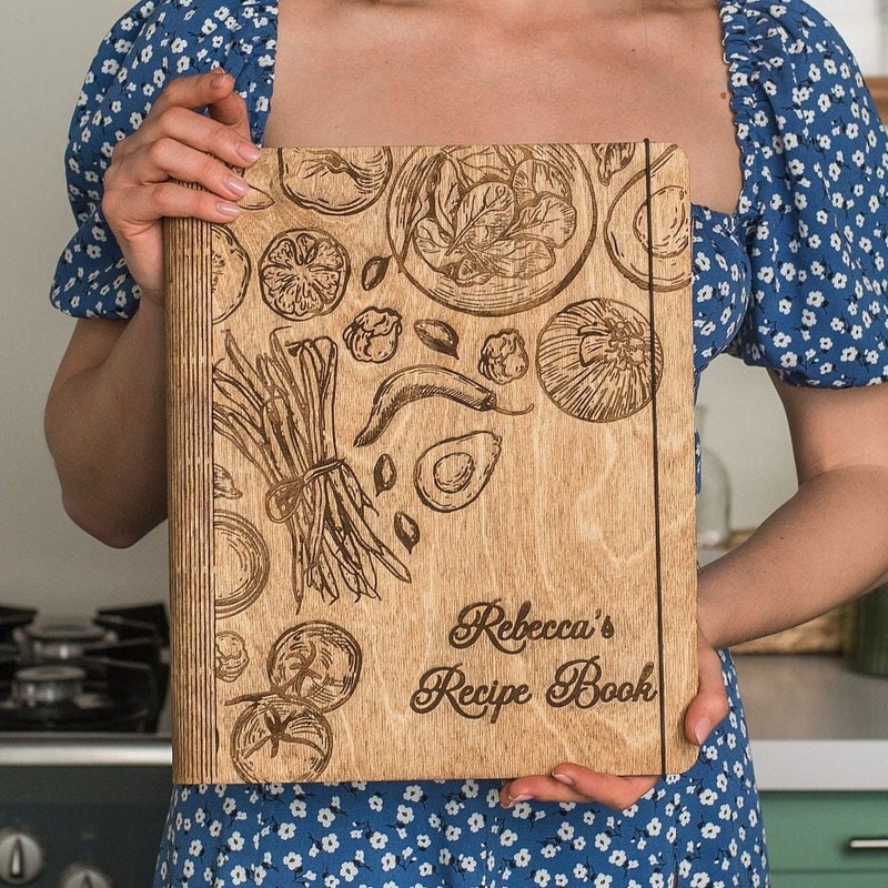 Handmade Recipe Book - Etsy