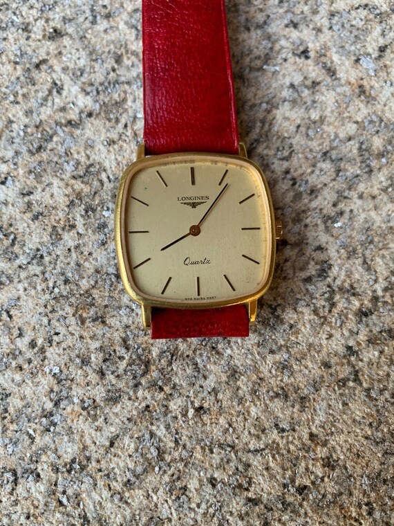 Longines Quartz Luxury Vintage Watch | Etsy
