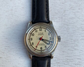 Titus Vintage Watch | Etsy