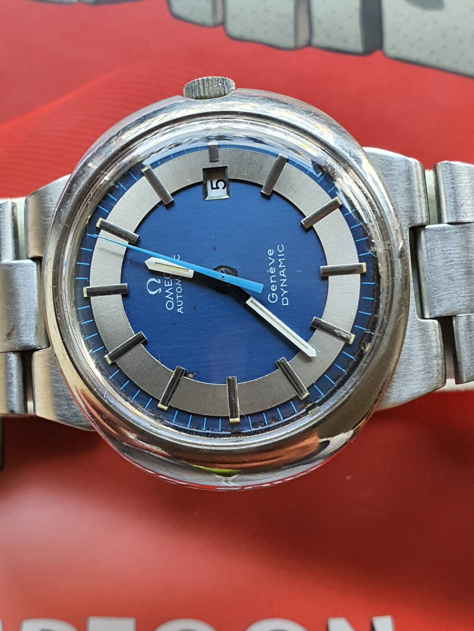 OMEGA Geneve Dynamic Automatic Date – Authentic Vintage Men’s Watch - Etsy