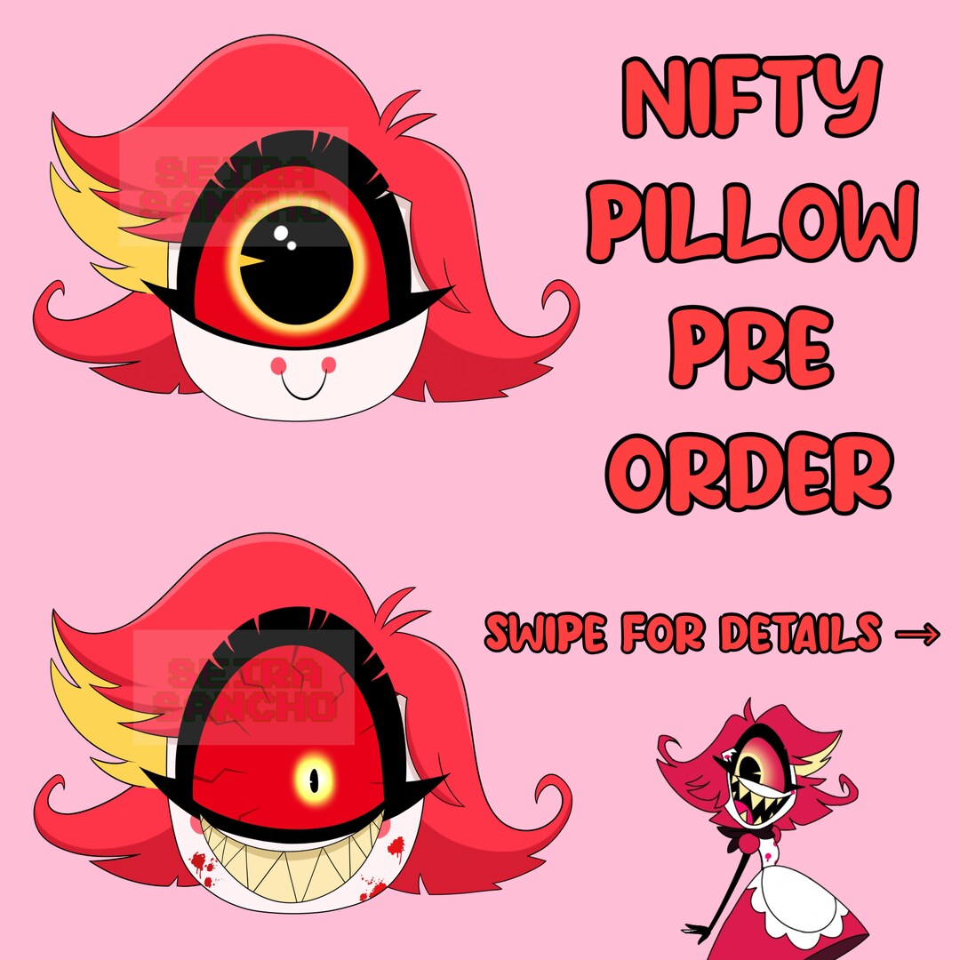 Nifty Hazbin Hotel Plush Throw Shape Pillow 40 Cm - Etsy Canada