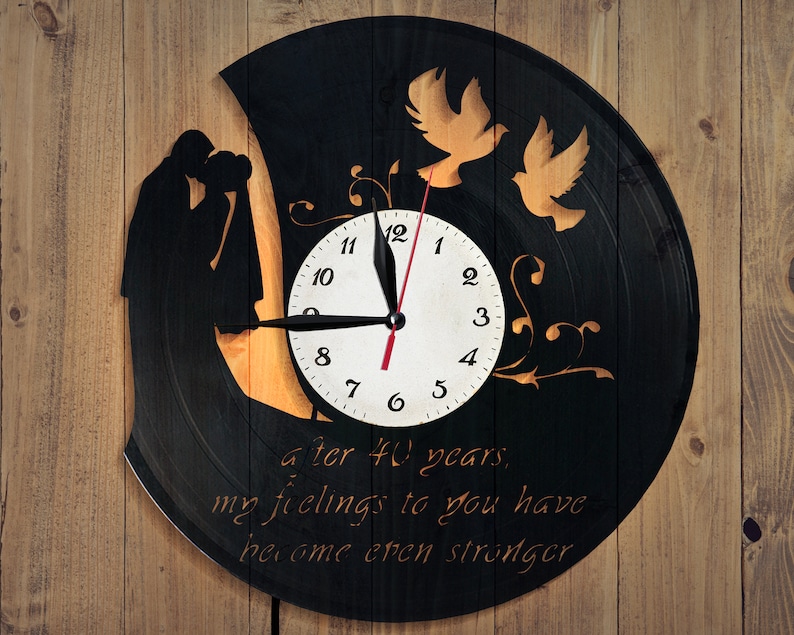 Wedding Gift for Couple Personalized Clock Gift for Bride - Etsy