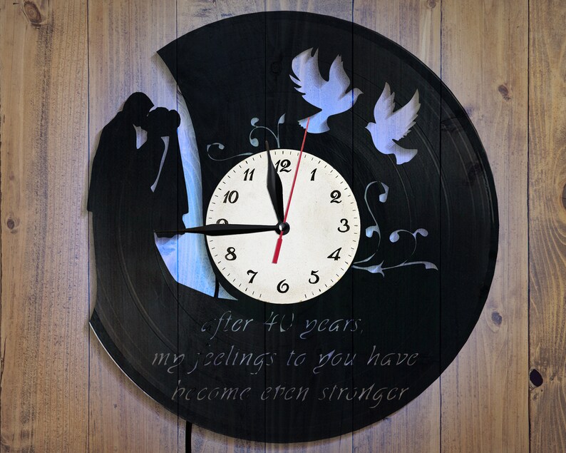 Wedding Gift for Couple Personalized Clock Gift for Bride - Etsy