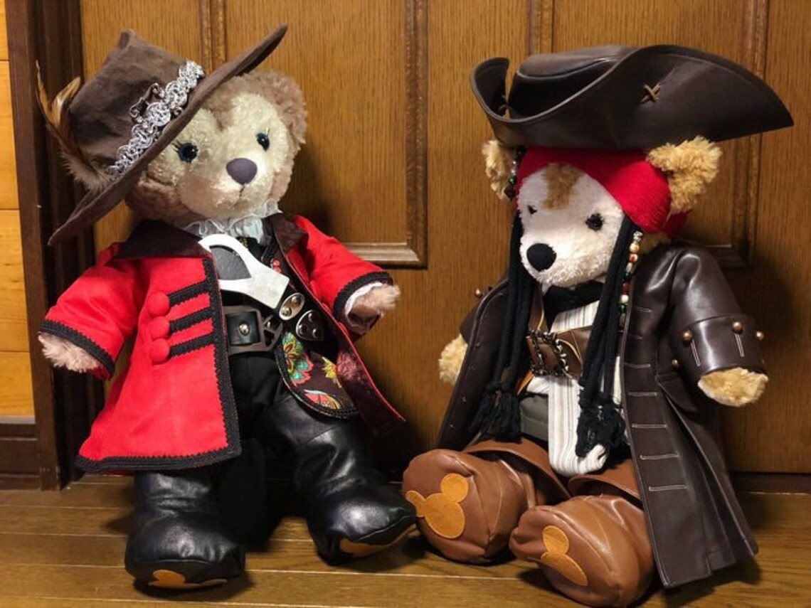 Disney Duffy Costume Caribbean Pirates for 43cm Duffy-bear - Etsy