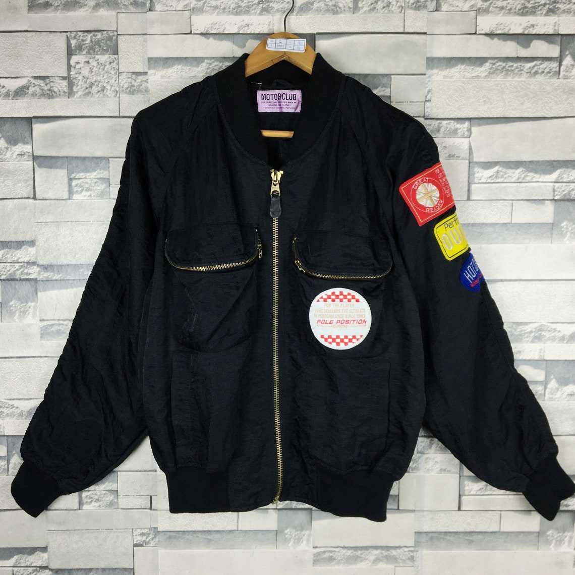 Vintage Motorclub Bomber Jacket Motor Club Racing Team | Etsy