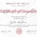 LASH CERTIFICATION TEMPLATE - Etsy