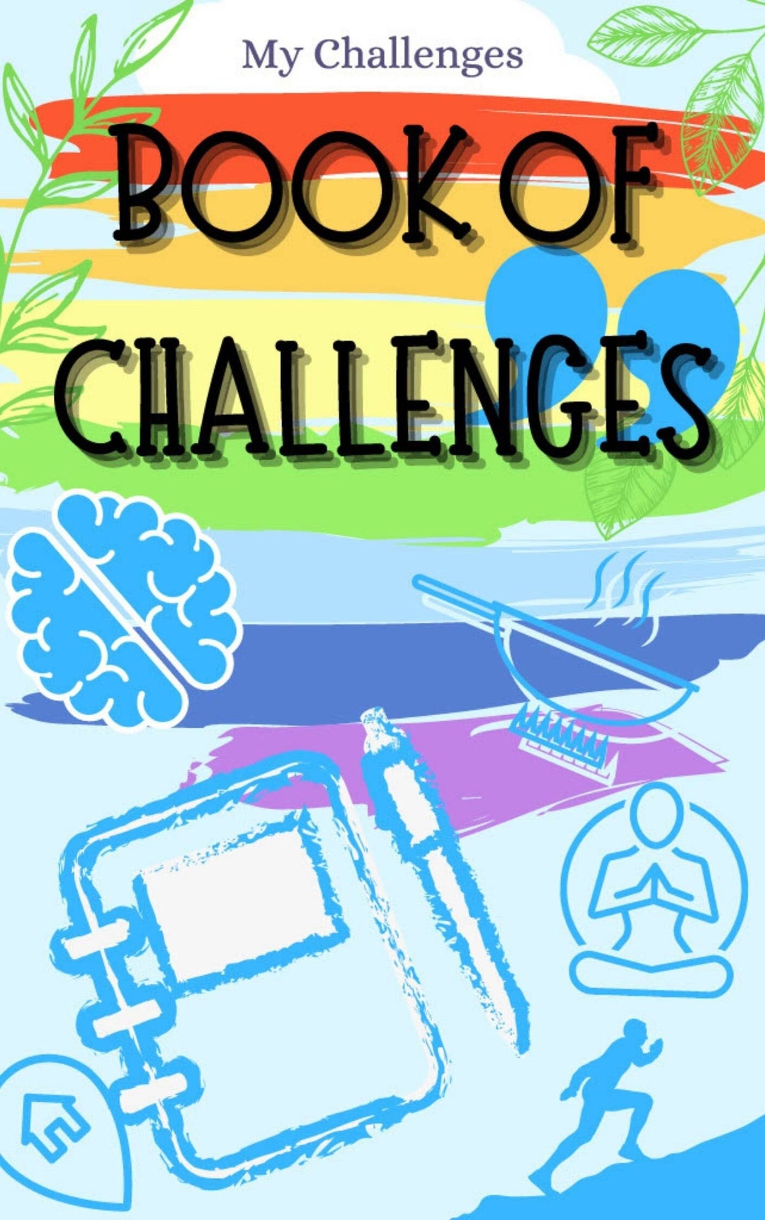 Book of Challenges Digital Habit Tracker Habit Tracker - Etsy