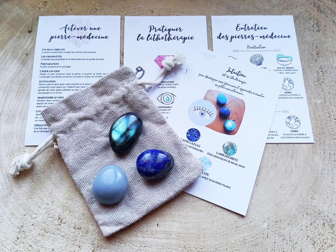INTUITION Lithotherapy KIT - Etsy