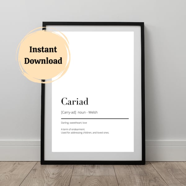 Cariad - Etsy