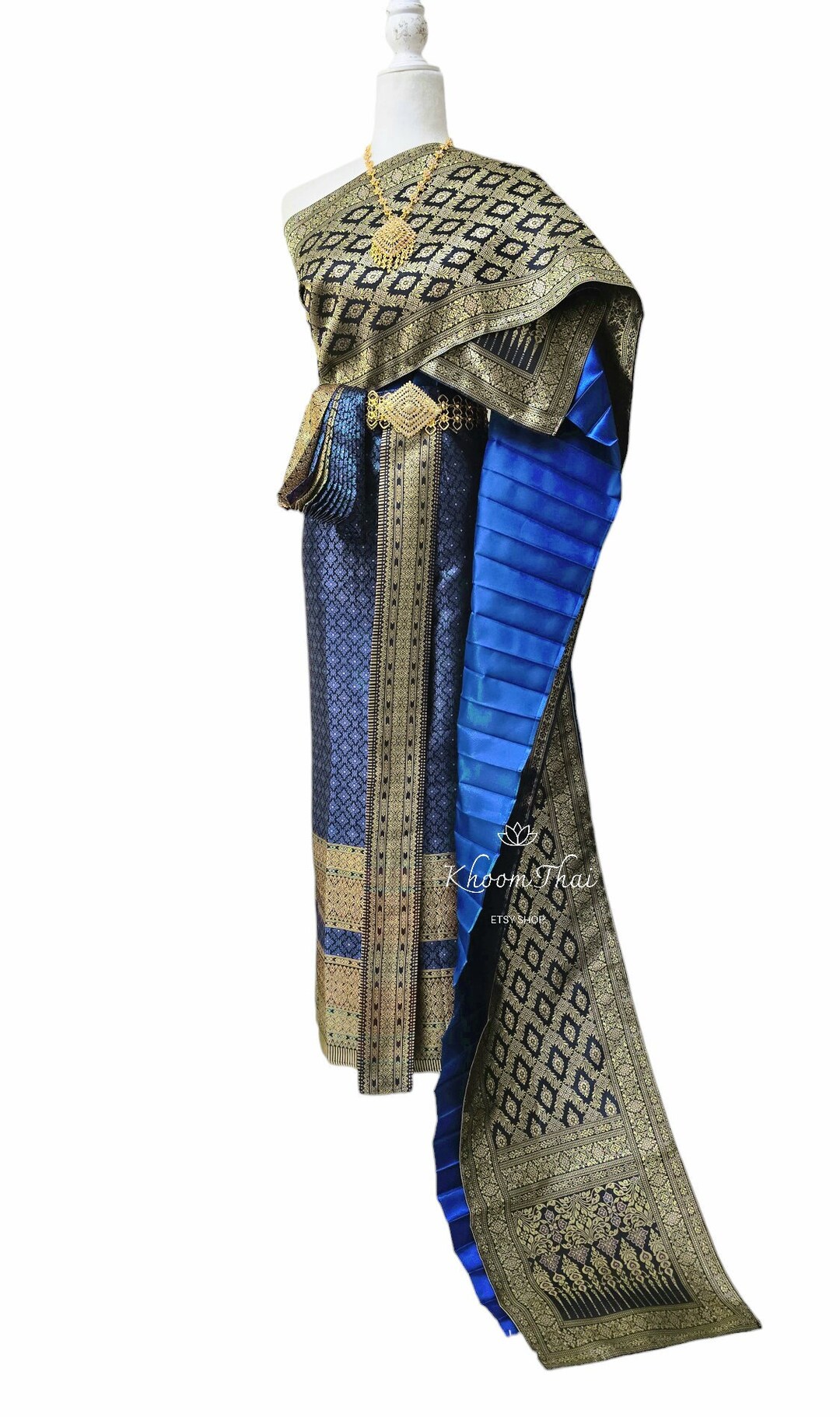 Thai Woman Clothes, Thai Bridal Dress, Thai Traditional Clothes, Chut ...