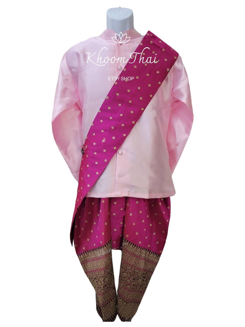 Thai Men Wedding Clothes Khmer Wedding Clothes Chut Thai - Etsy