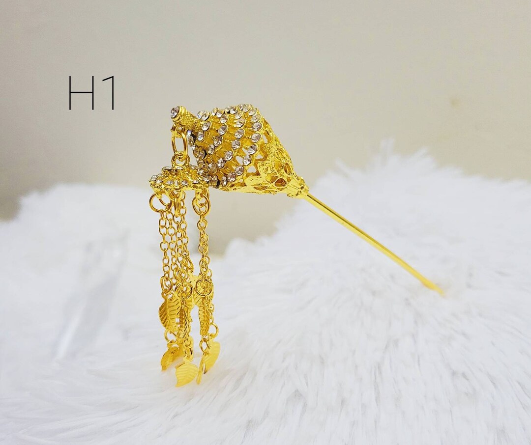 Hair Stick Pin-hair Pin-thai Hair Accessories-lao Hair Accessories - Etsy