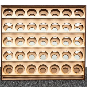 MDF Paint Rack System for Citadel and Vallejo Paints - Fits 35 or 50 ...