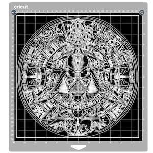 Ultra High Quality Star Wars Aztec Calendar Made for Cricut Design ...