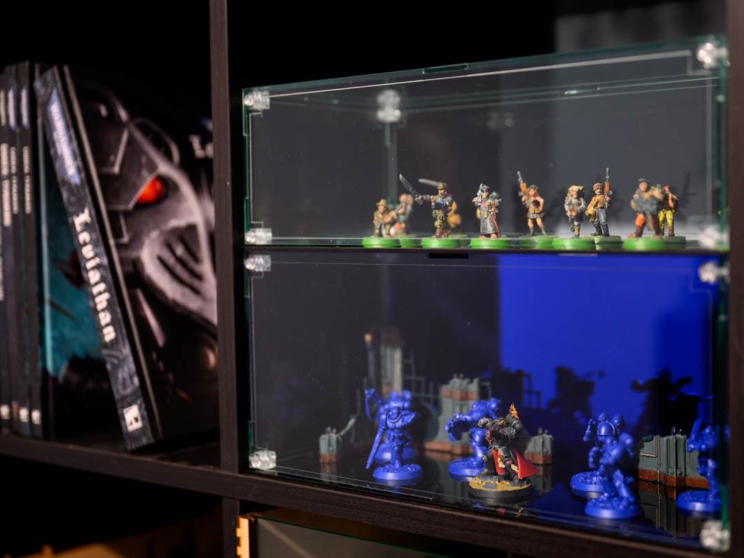 Wargaming Miniature Display Stand | Clear Acrylic Shelf for Miniatures ...