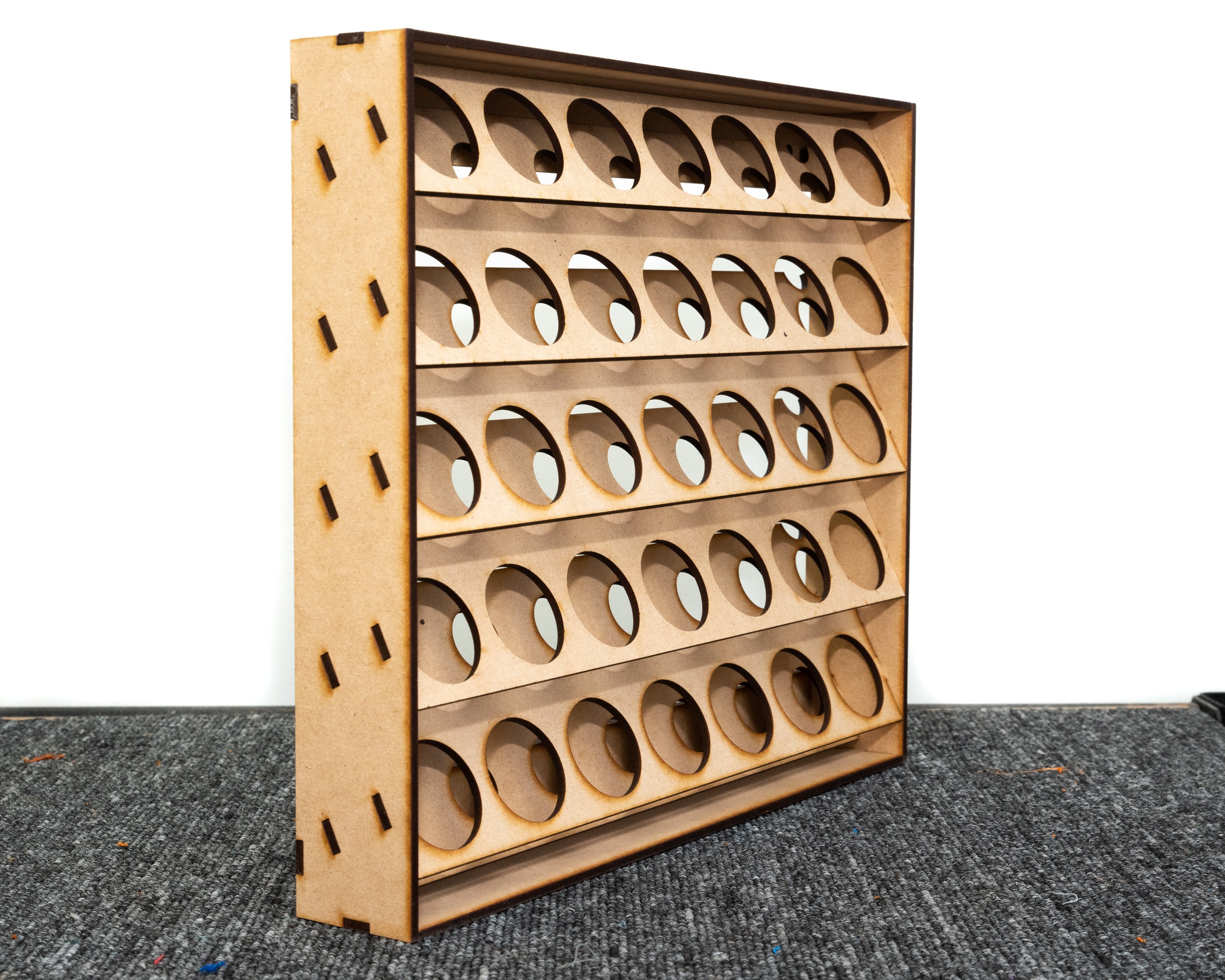 MDF Paint Rack System for Citadel and Vallejo Paints Fits 35 - Etsy