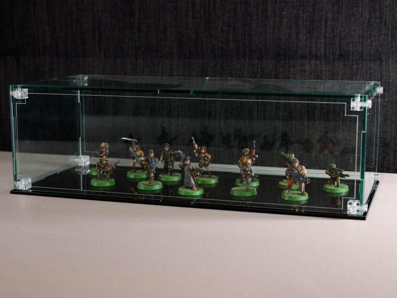 Wargaming Miniature Display Stand | Clear Acrylic Shelf for Miniatures ...