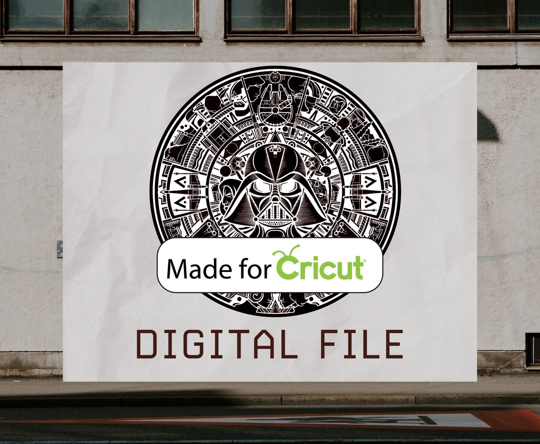 Ultra High Quality Star Wars Aztec Calendar Made for Cricut Design ...