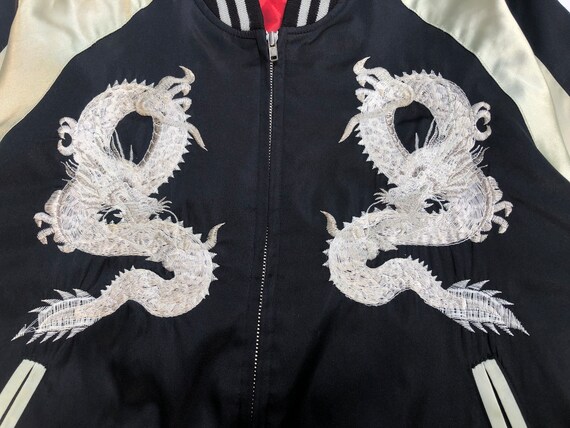 Vintage Sukajan Dragon Souvenir Jacket - Gem