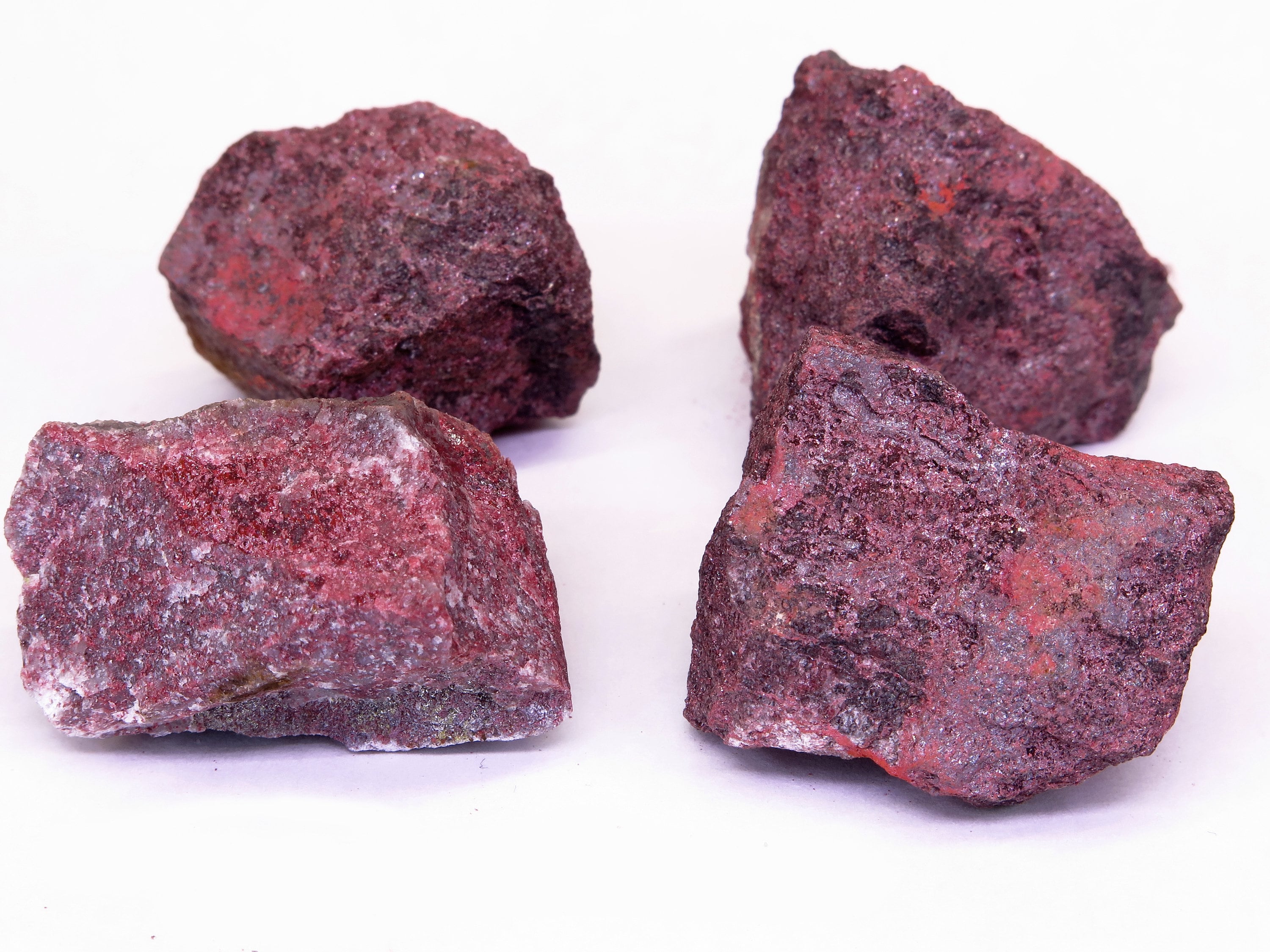 RED CINNABAR Crystal Mineral Specimen From Almaden Mines, Spain ...