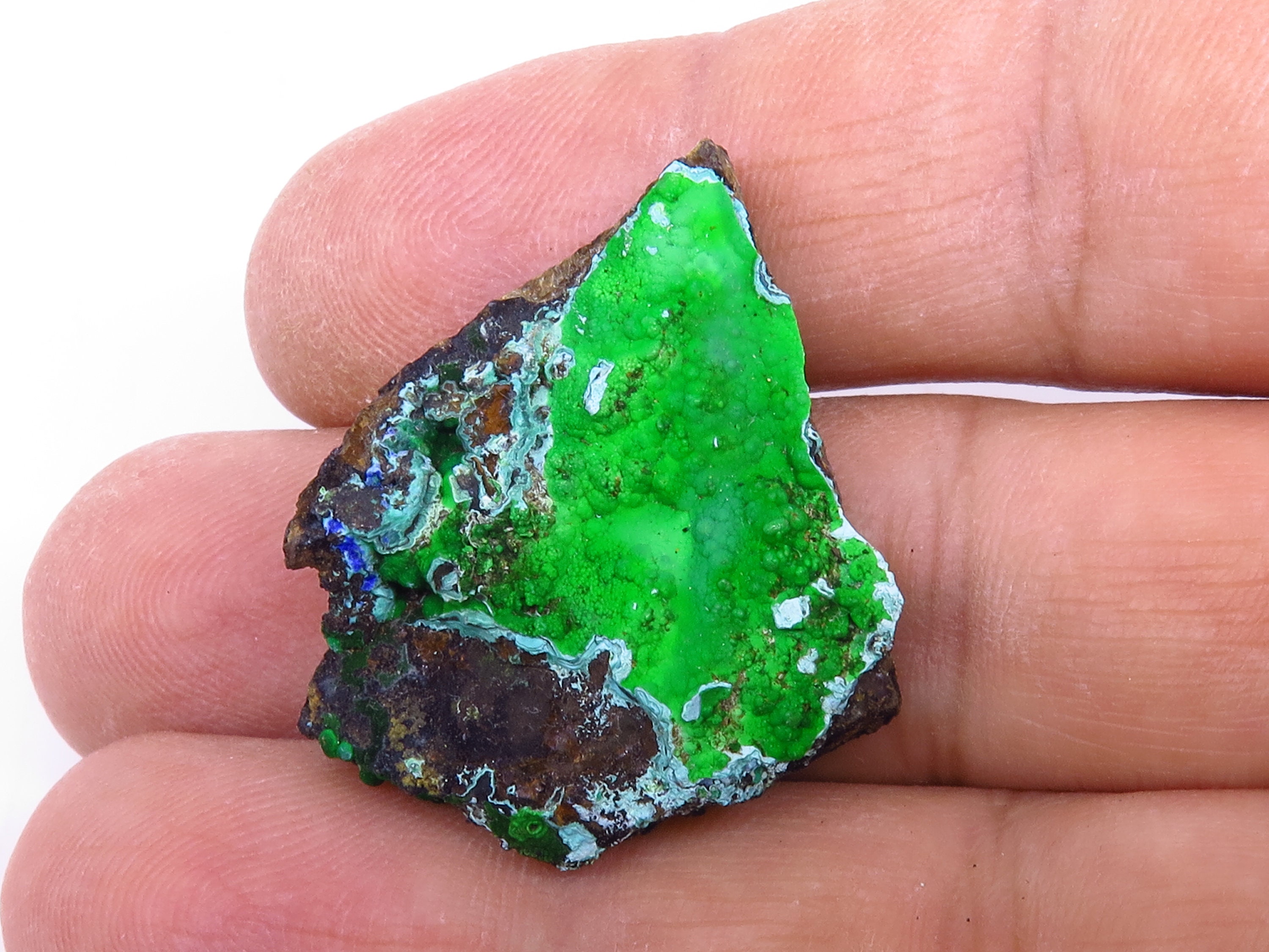 TOP GREEN CONICHALCITE Mineral Specimens From Spain (one Mineral ...