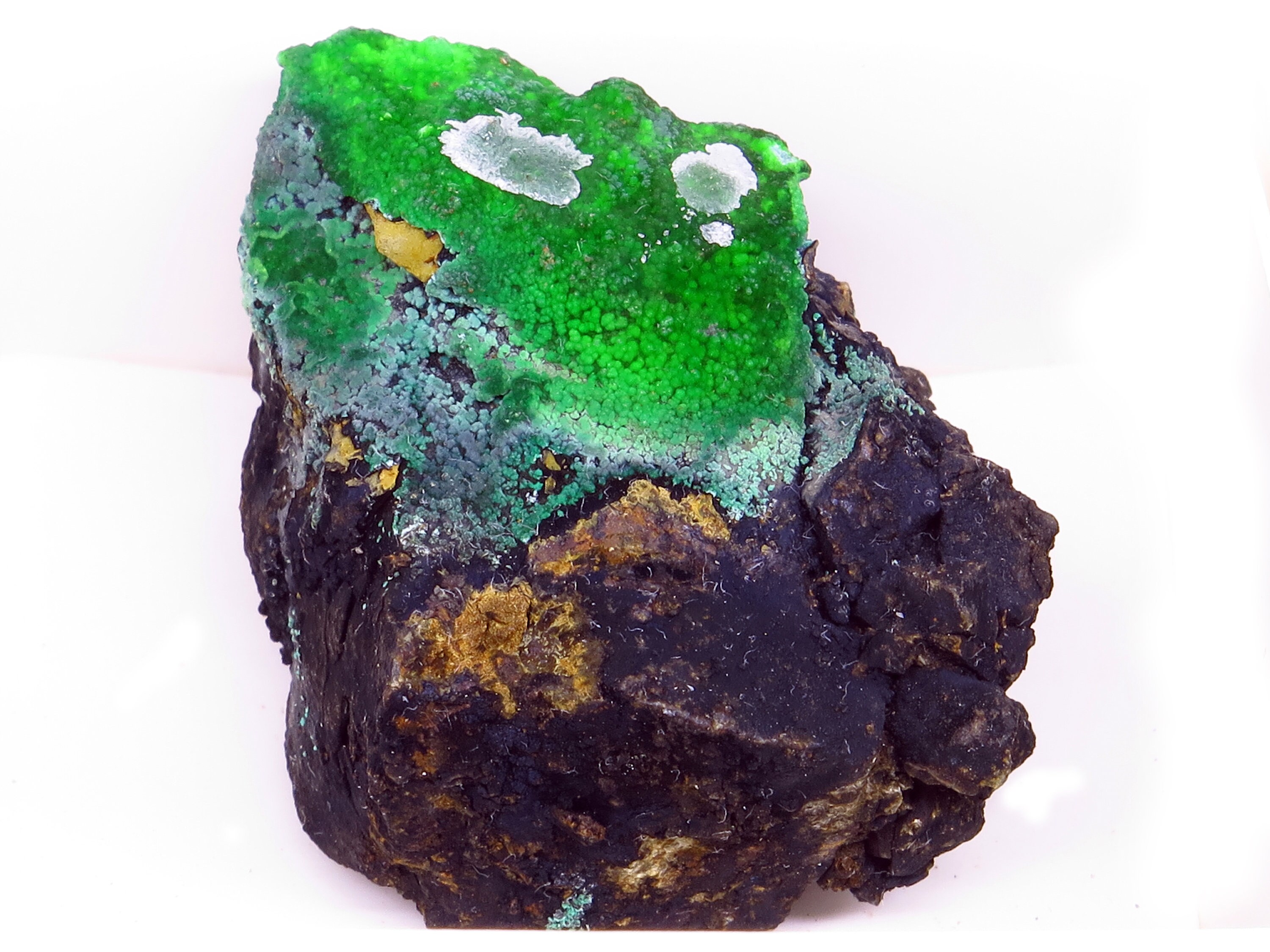 TOP GREEN CONICHALCITE Mineral Specimens From Spain (one Mineral ...